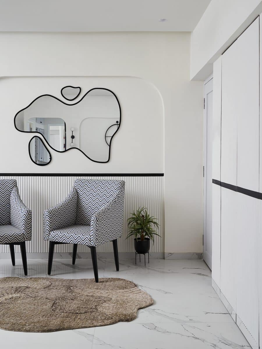 Showcase your artistic taste with this asymmetric rug collection ...