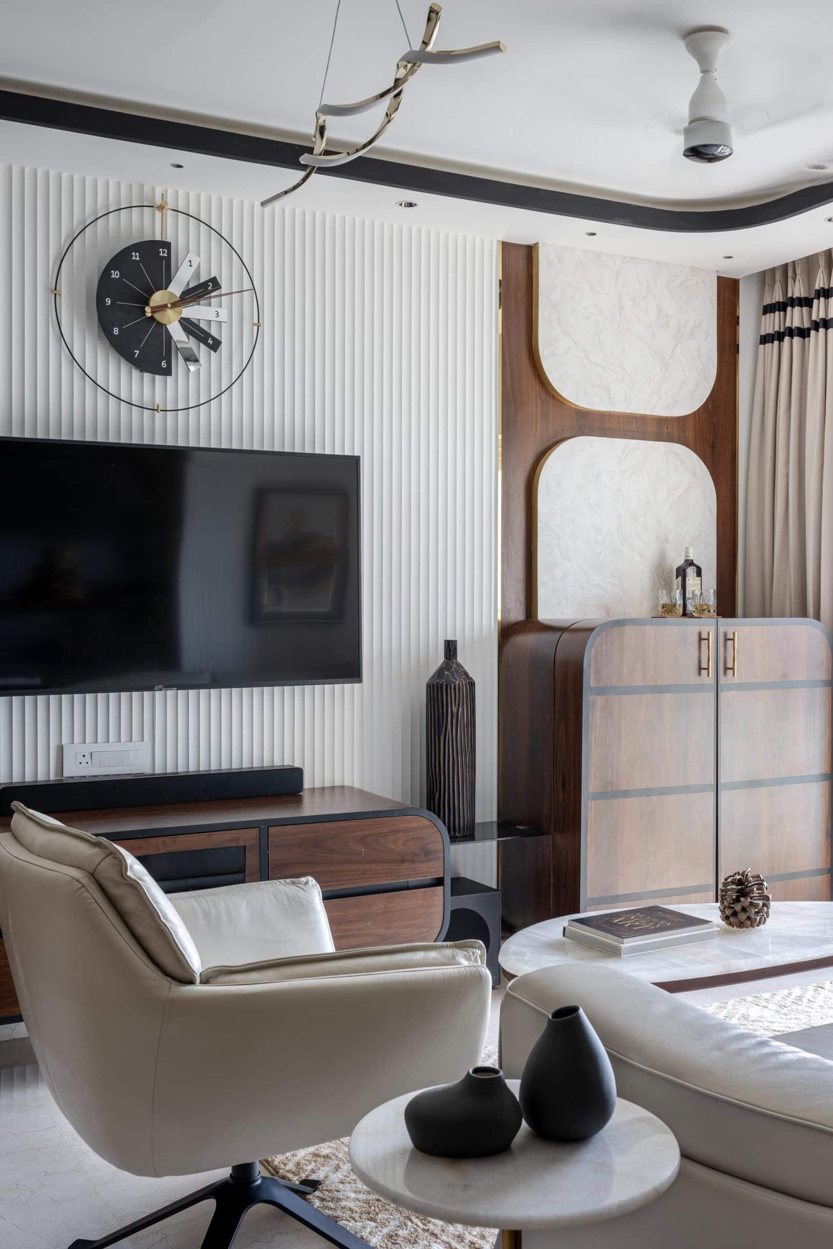 Take a personalized path to modernity at this opulent 3BHK in Mumbai ...