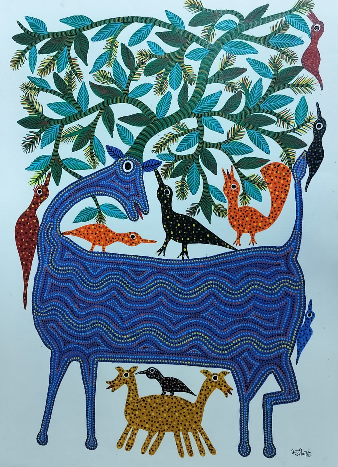 From forests to canvas, explore Bhil culture through the works of two ...