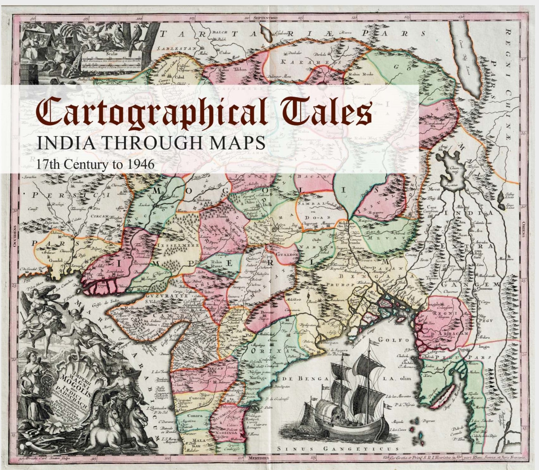 Trace 350 years of Indian history through 100 maps displayed at this ...