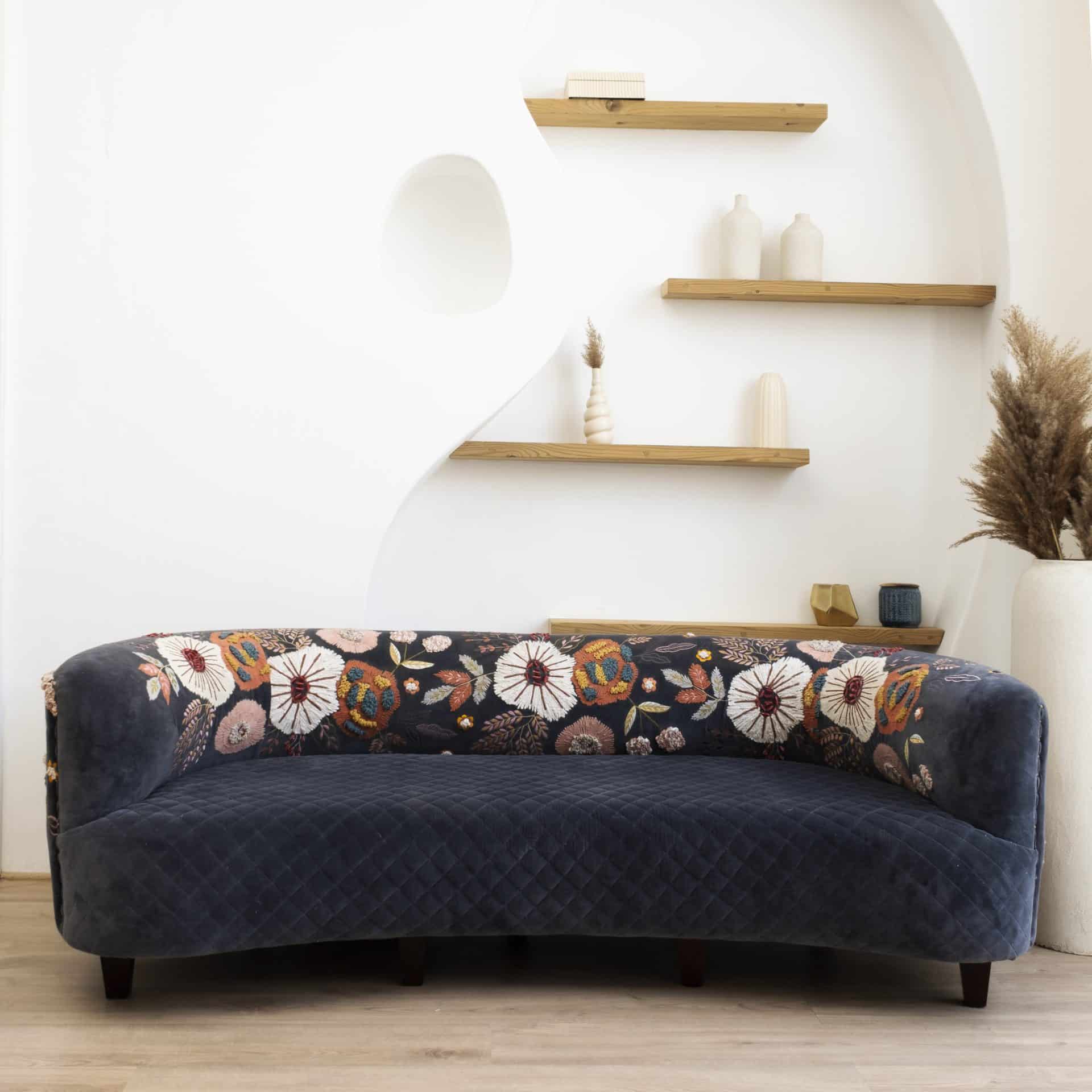 Let these hand-embroidered furniture pieces showcase your unique ...
