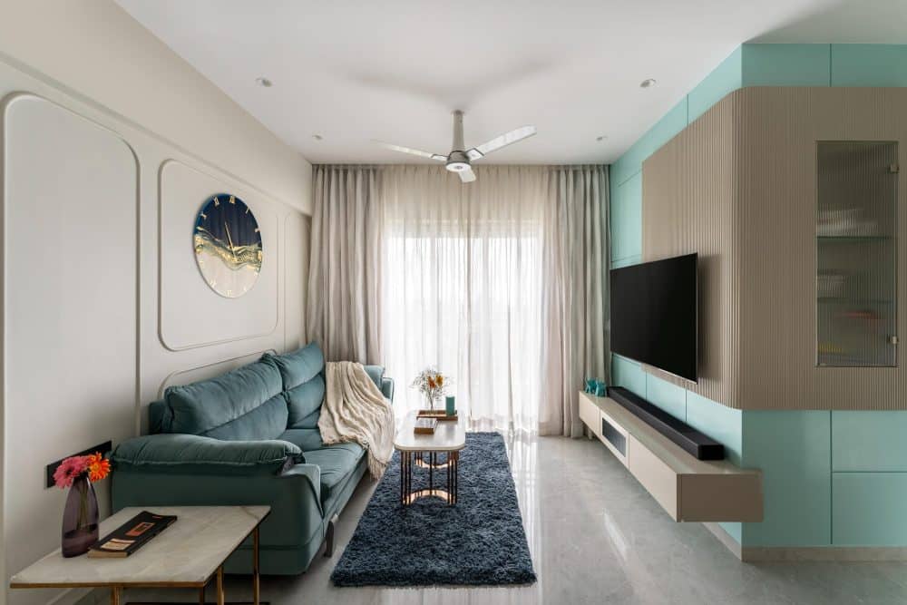 Catch the pastel wave in this modern 1,000 sq ft Mumbai residence ...