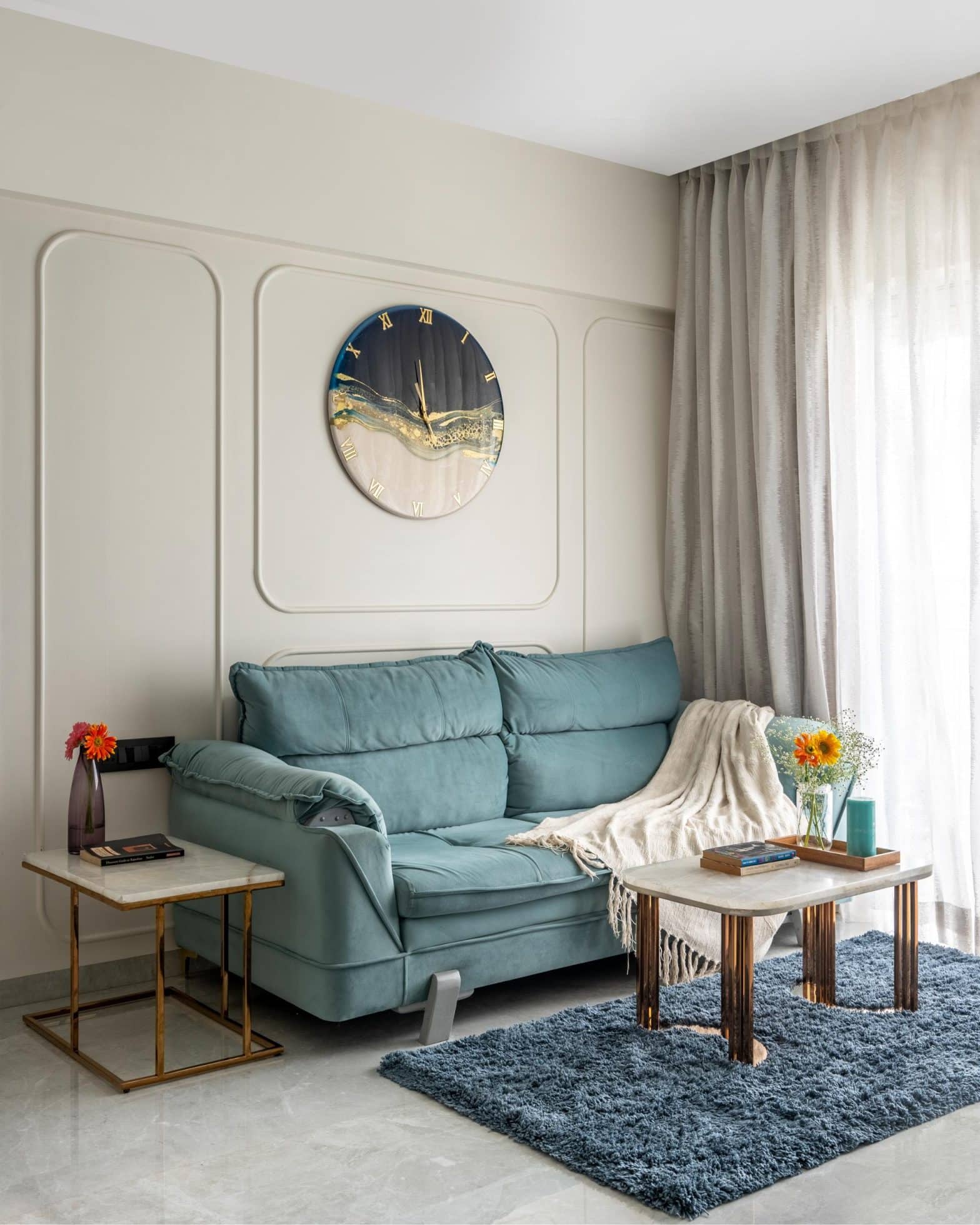 Catch the pastel wave in this modern 1,000 sq ft Mumbai residence ...