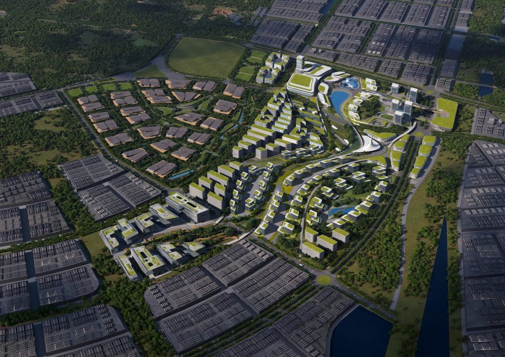 Here's a first look at the 582-acre Discovery City masterplan by Zaha ...