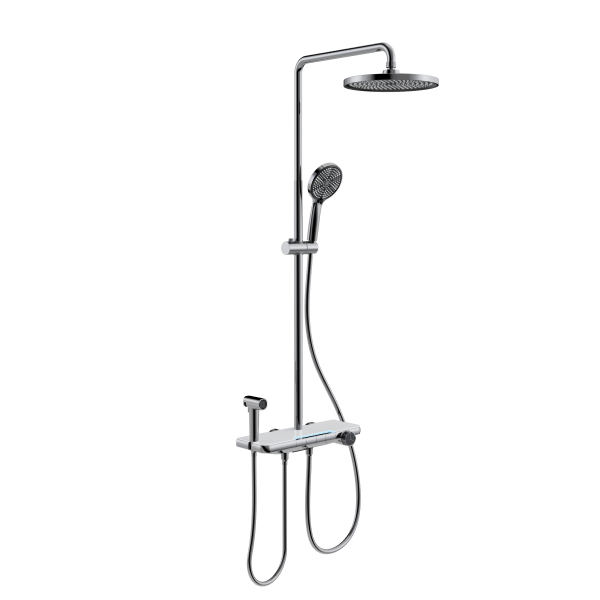 Experience the ultimate shower experience with this integrated shower ...