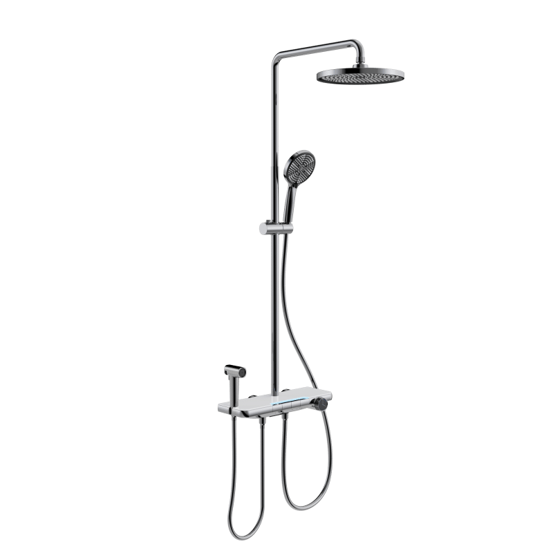 Experience the ultimate shower experience with this integrated shower ...