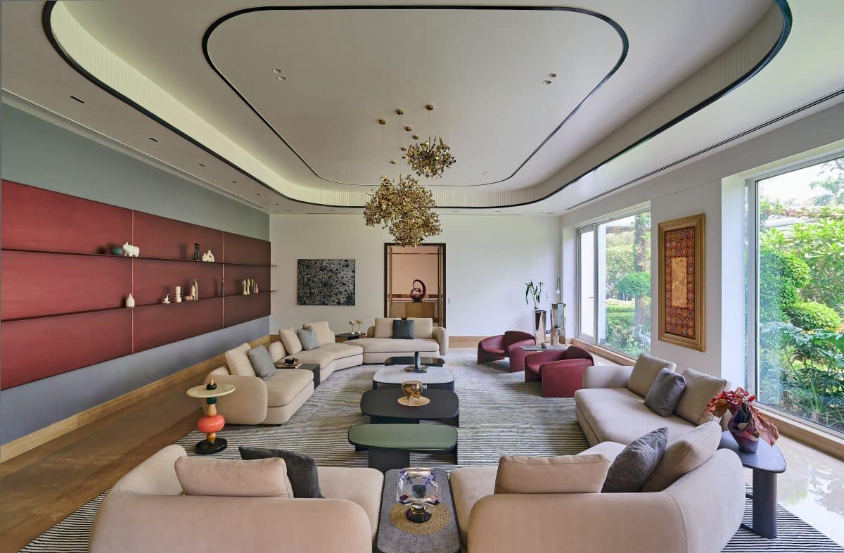 Stride into luxury at this 8,000 sq ft contemporary Delhi home that embodies Indian-ness in ...