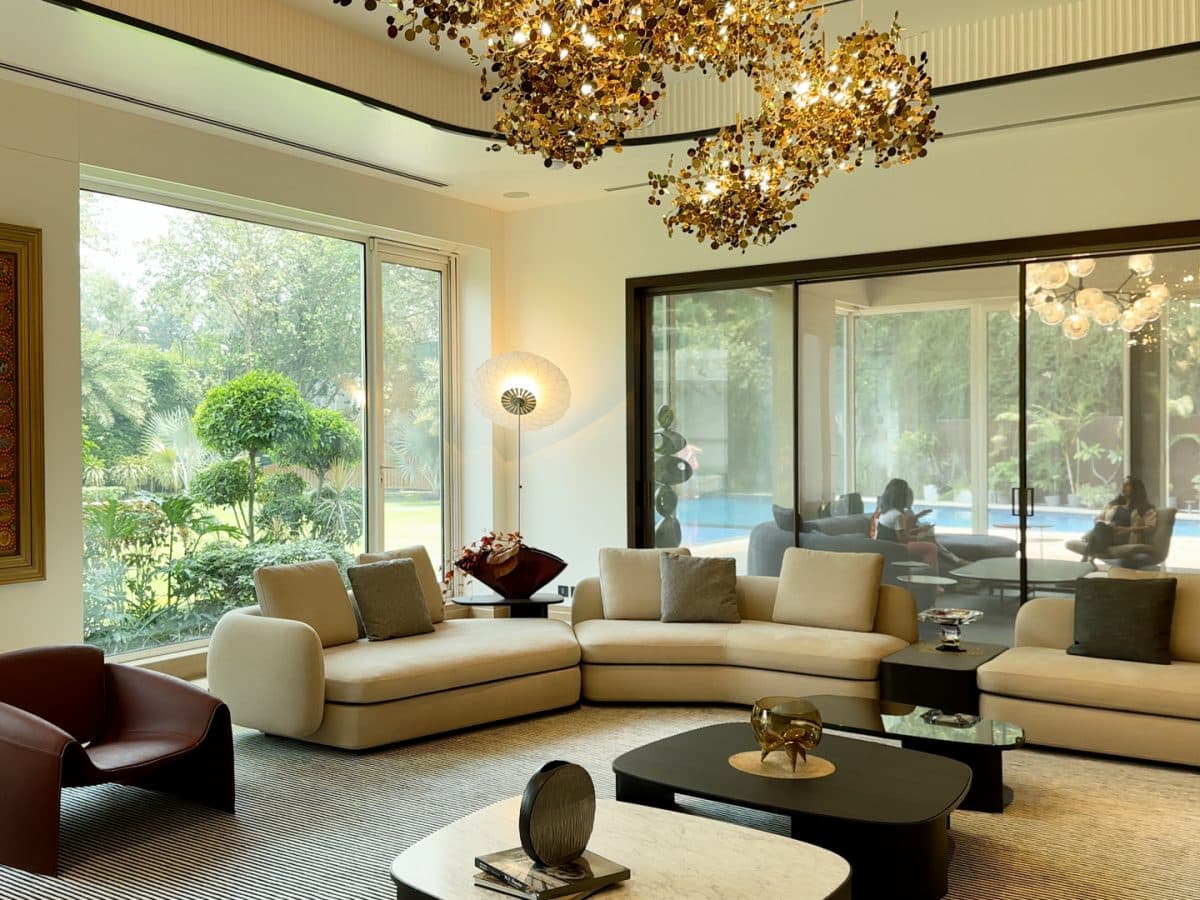 Stride into luxury at this 8,000 sq ft contemporary Delhi home that ...