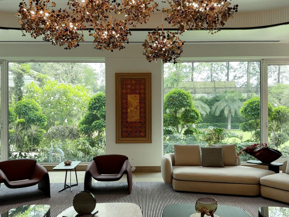 Stride into luxury at this 8,000 sq ft contemporary Delhi home that ...