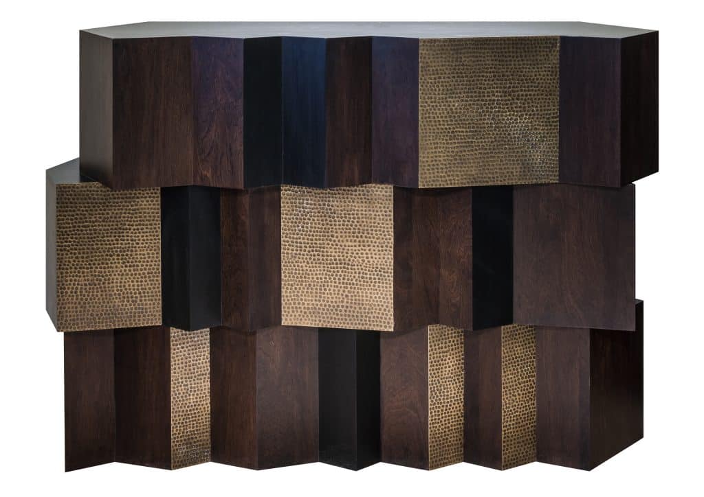 Merge artistry with functionality through this stunning console table ...