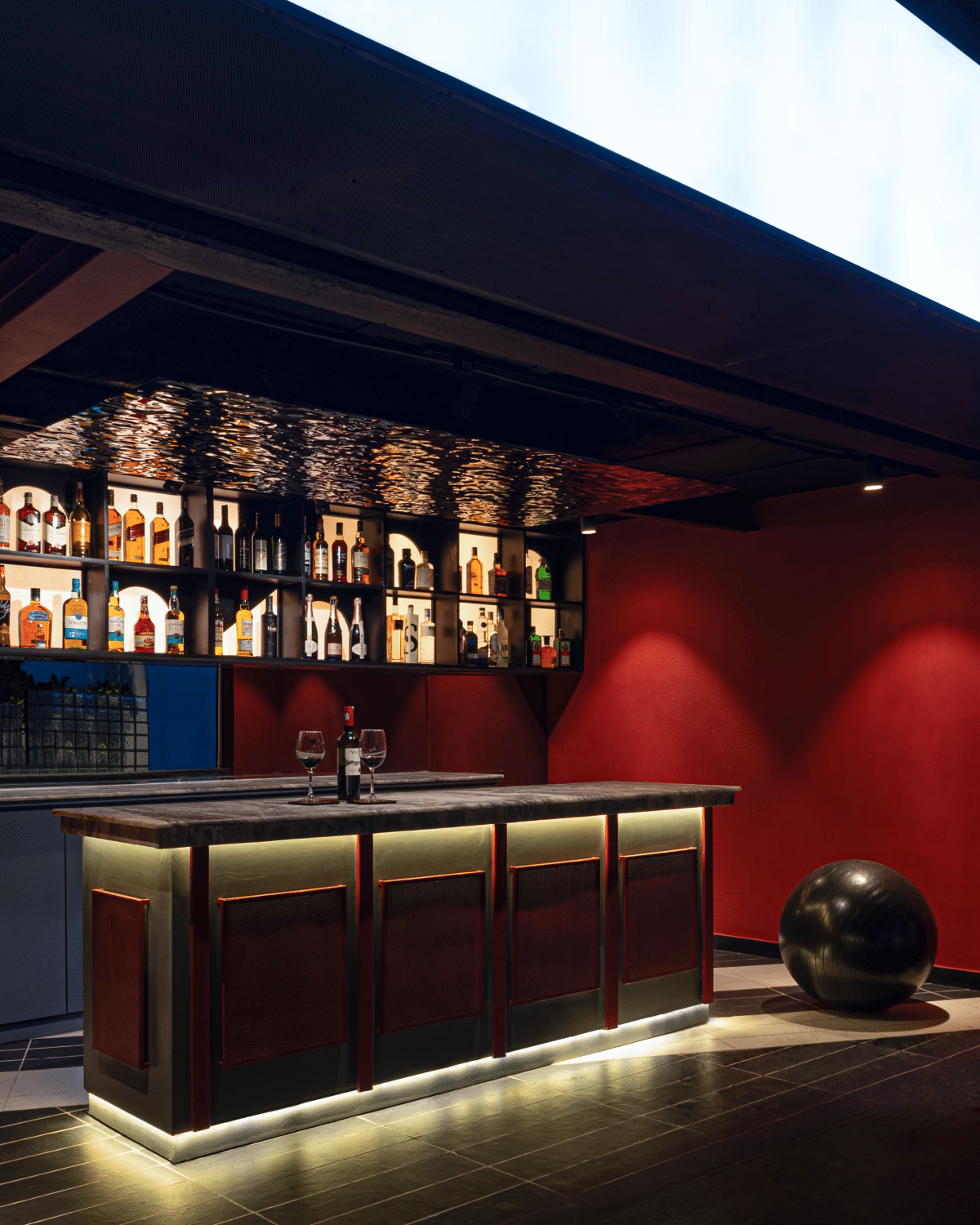 Swap the nightclub buzz for the intimate energy of this rooftop oasis ...