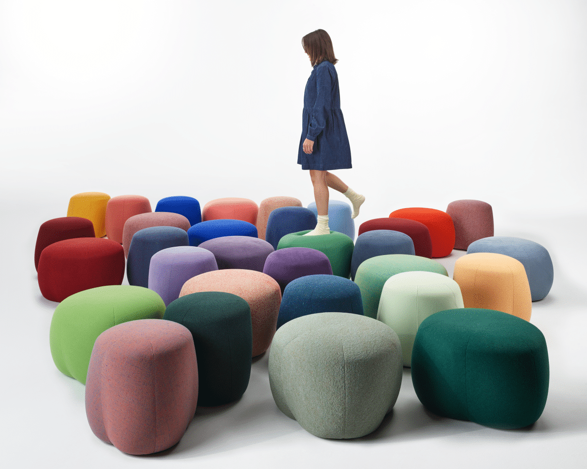 Get adventurous with NaughtOne's Truffle, a playful pouf with charming ...