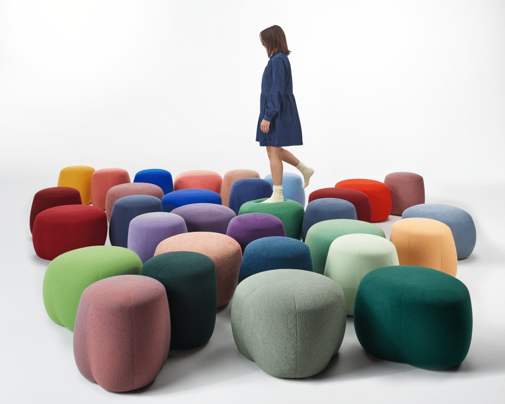 Get adventurous with NaughtOne's Truffle, a playful pouf with charming ...