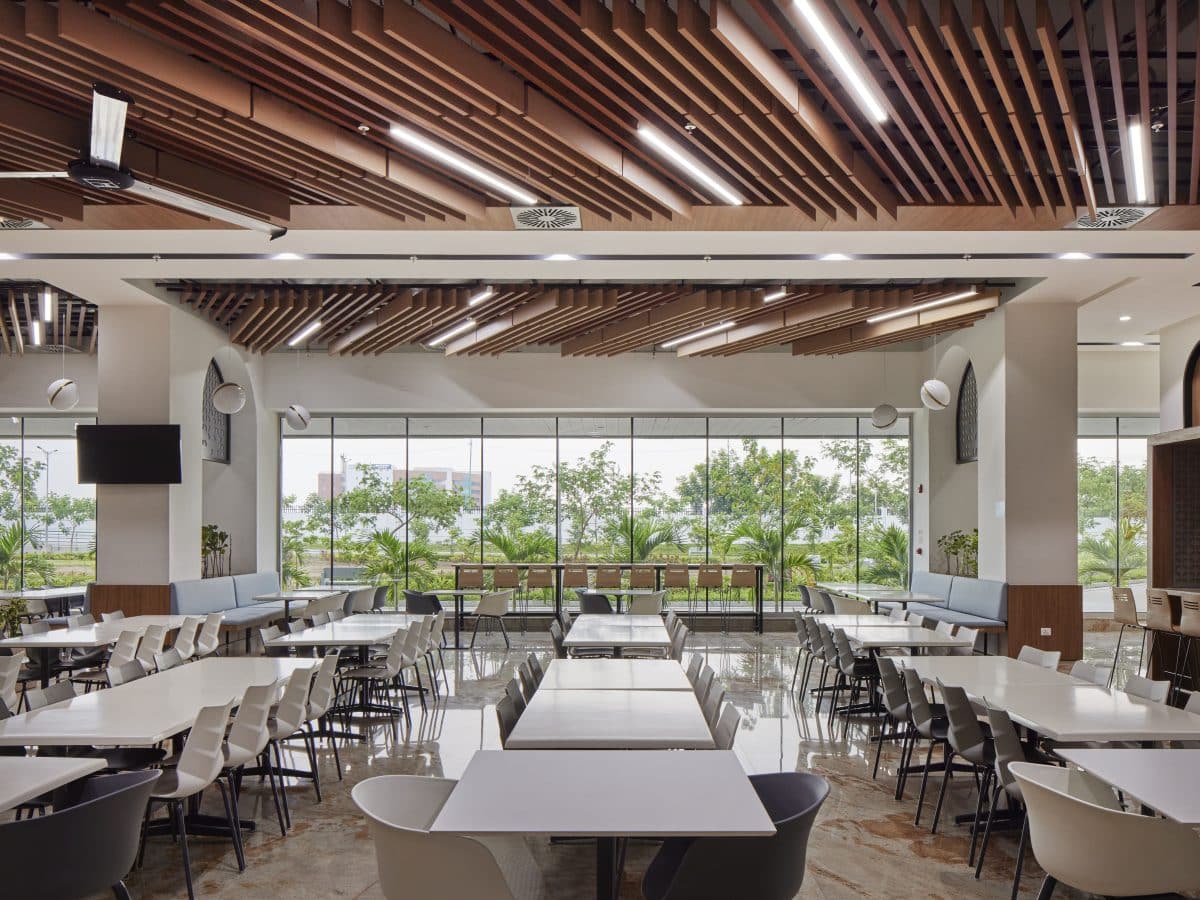 Explore the net-zero energy-enabled design of the Infosys campus in ...