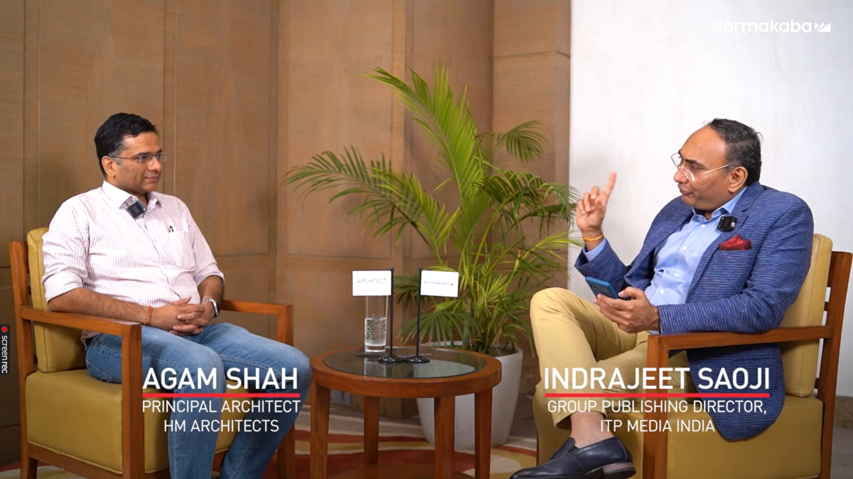 #InConversation with Agam Shah on how smart tech is redefining architectural norms - Architect ...