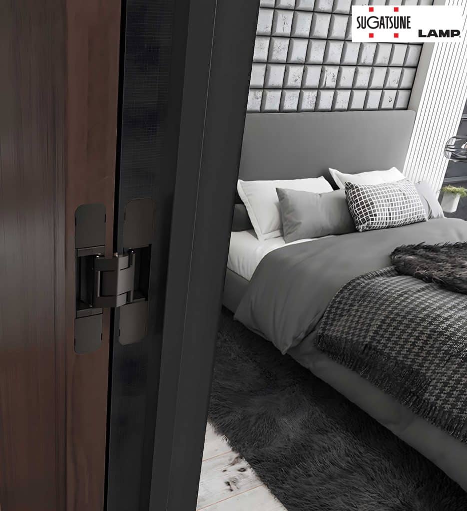 Make contemporary hardware choices with this seamless hinge design ...