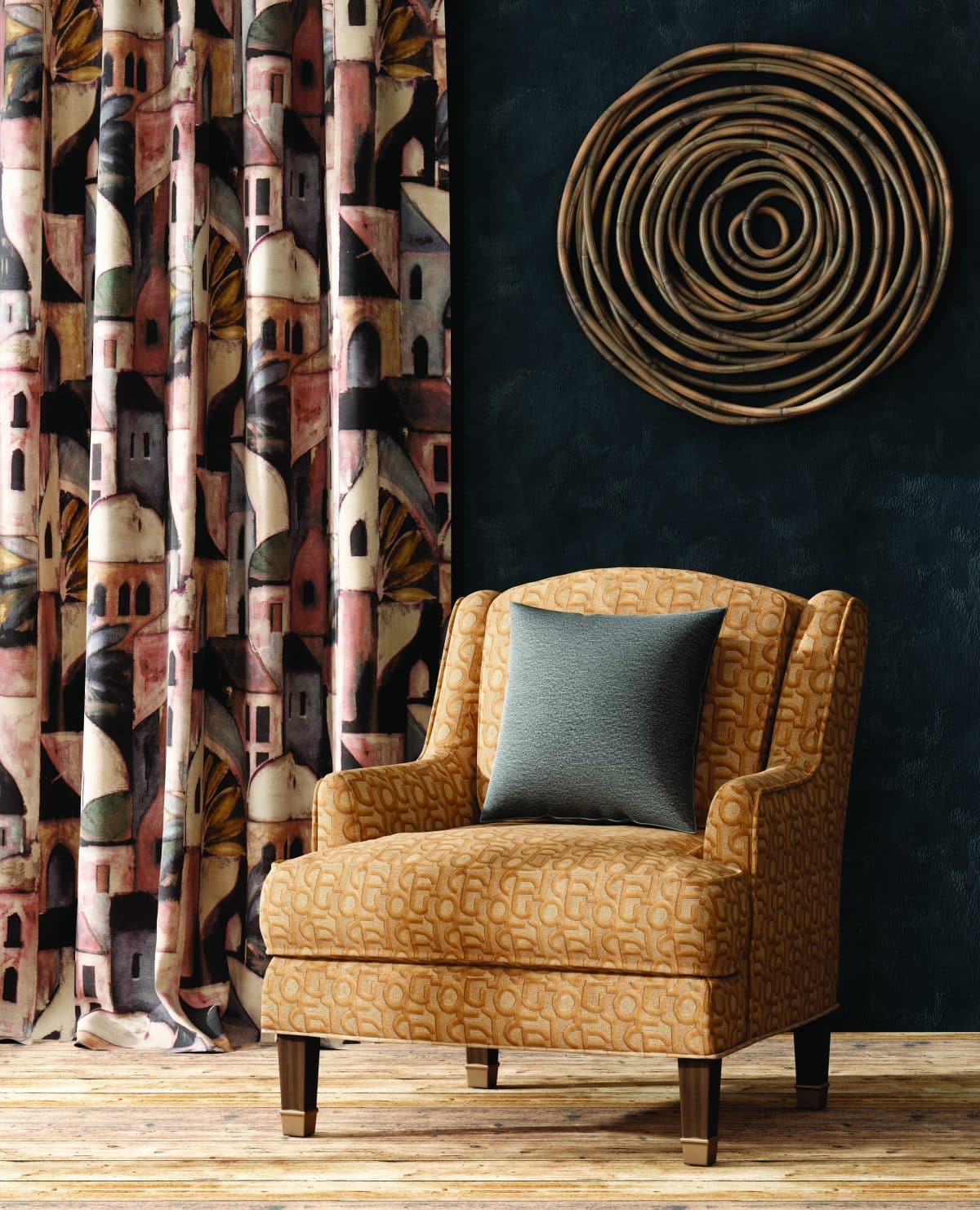 Adorn your space in vibrant textures and hues straight from a postcard ...