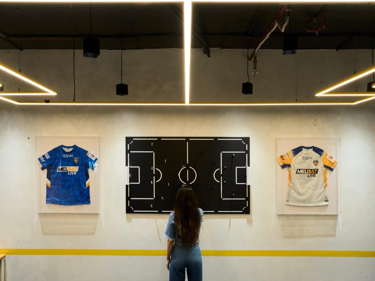 Tour Chennaiyin FC’s office space, where football-inspired interiors ...