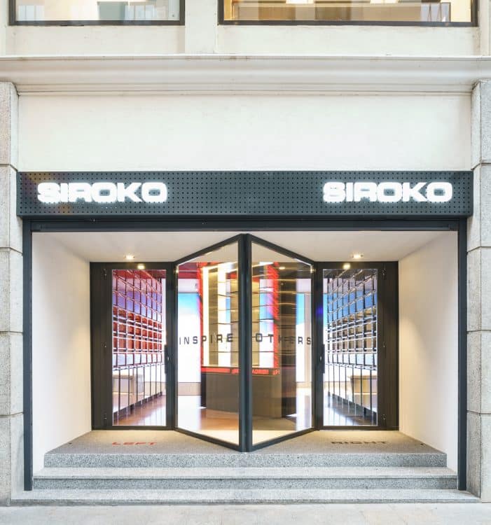 Find yourself between the two hemispheres of the brain inside this dynamic store in Madrid ...