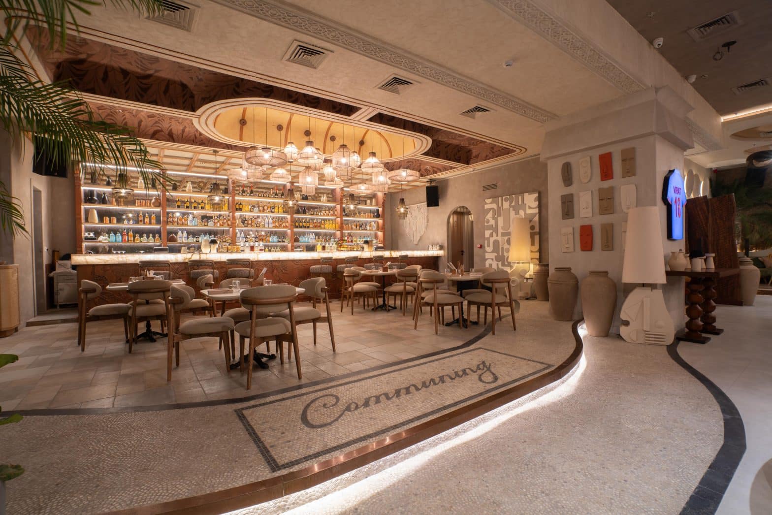 Take a peek inside Virat Kohli's restaurant One8 Commune in Noida, a ...