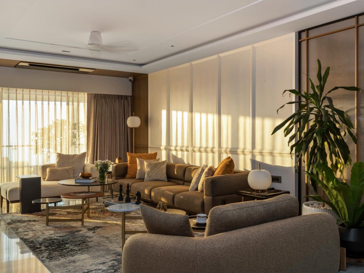 Step into this 3,300 sq ft ultimate modern haven in Mumbai, where ...