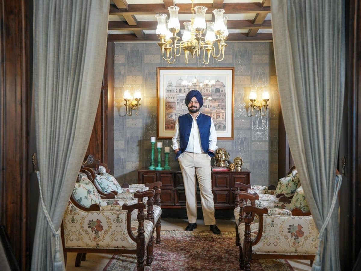 Harkaran Boparai is bringing royalty to Delhi with his new 3-storey ...