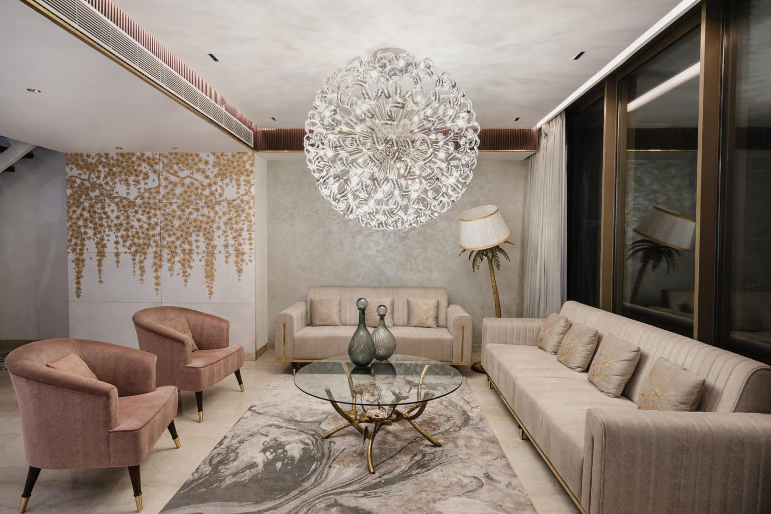 Climb to new heights of opulence in this three-storey Gurugram abode ...