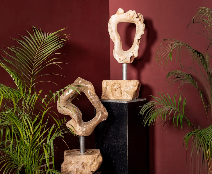 Embrace these abstract onyx sculptures that weave history into ...