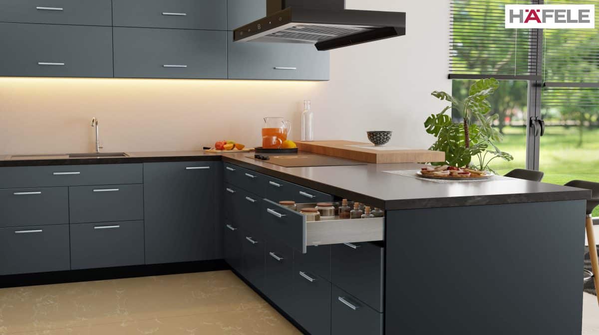 Experience a smoother flow of design with the Slim drawer system ...