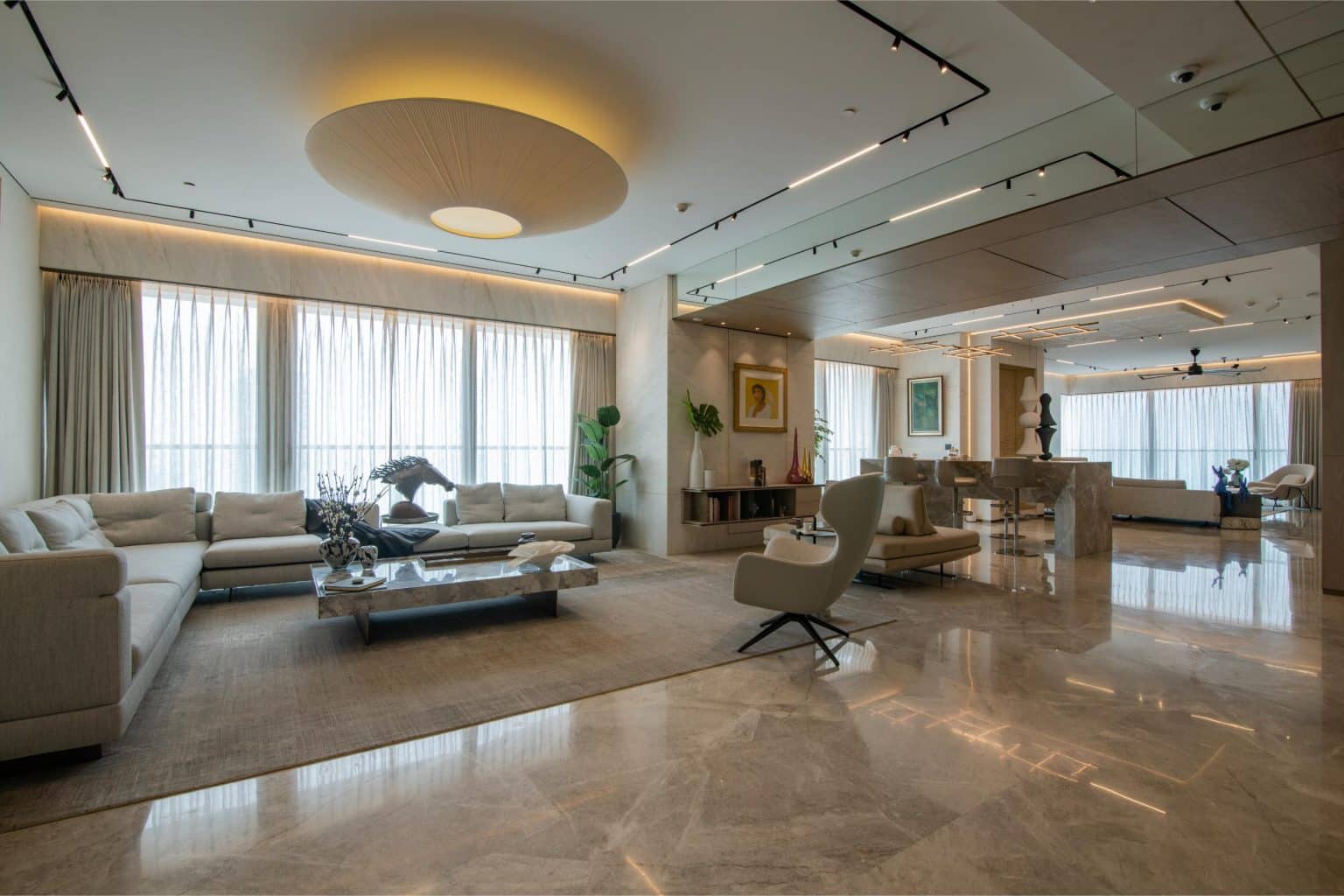 Uber luxury apartment at Nepean Sea Road in Mumbai