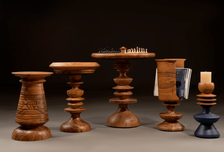 Embrace art, intellect and elegance through this teakwood chess board ...