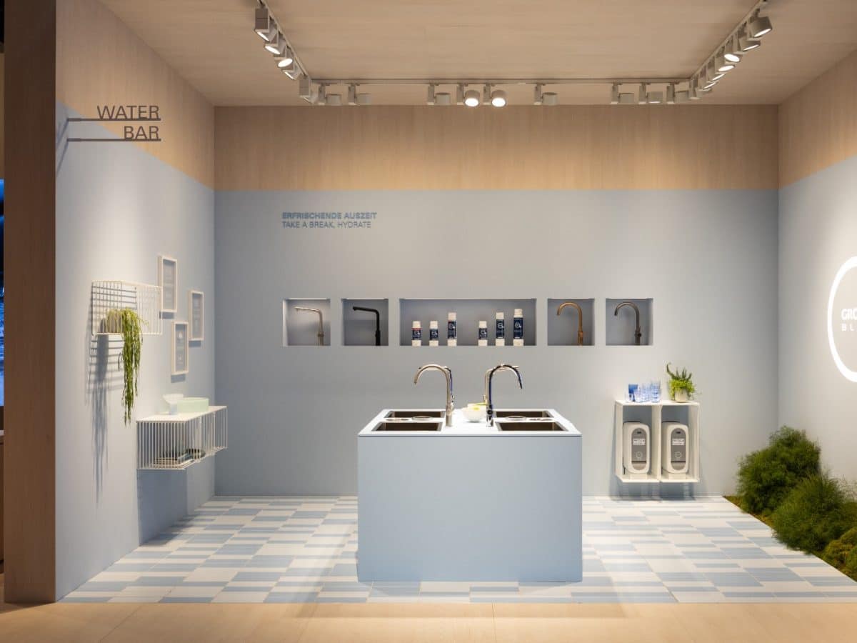 Immerse into this Aqua Gallery by GROHE at Milan Design Week 2025 ...