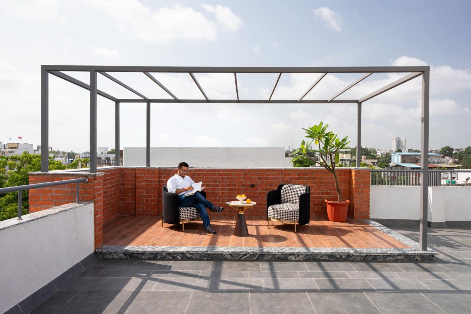 Stay in harmony with nature at this modern parametric residence in ...