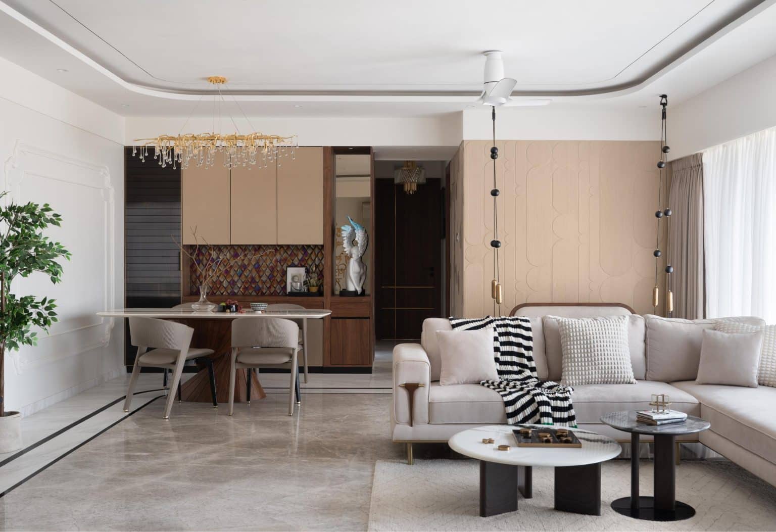 Step inside this Mumbai home where design comes alive in a multi-layered, ethereal symphony ...