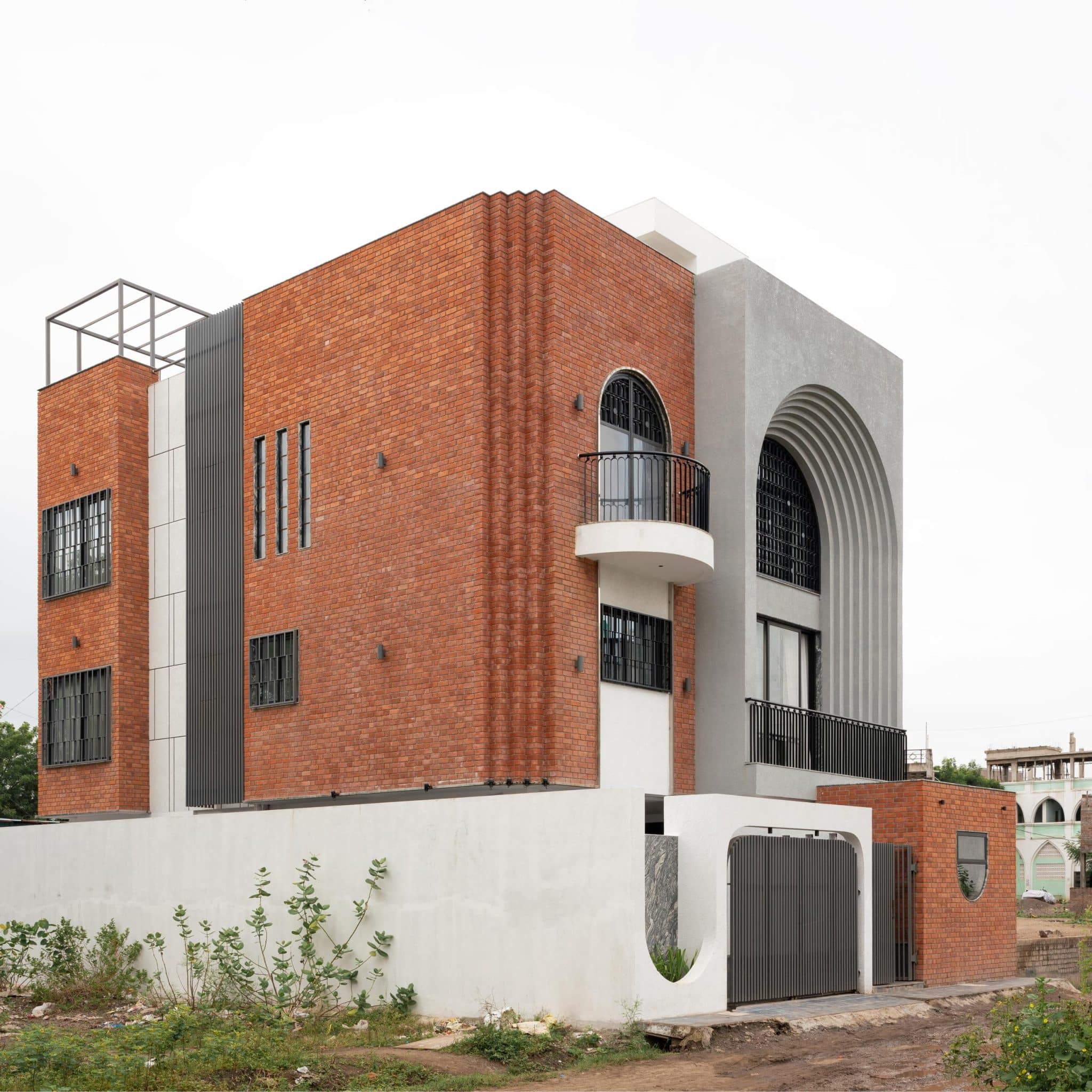 Stay in harmony with nature at this modern parametric residence in ...