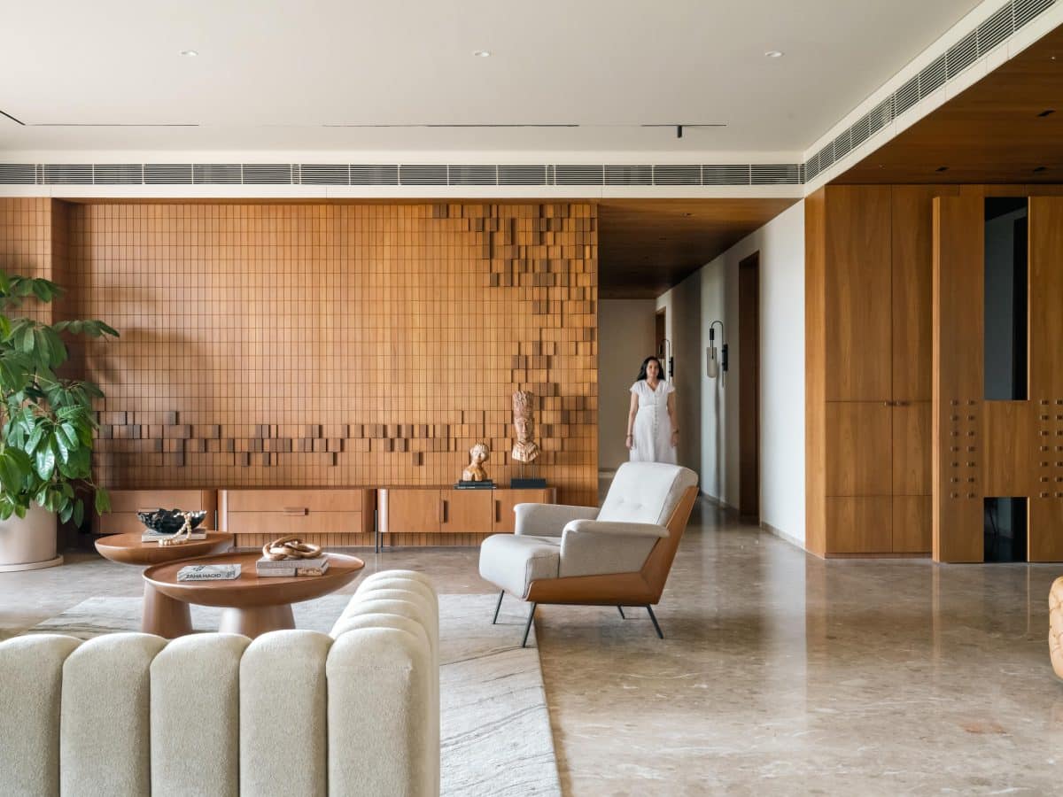 Follow the rhythm of clean geometry and calm tones in this 2,400 sq ft ...