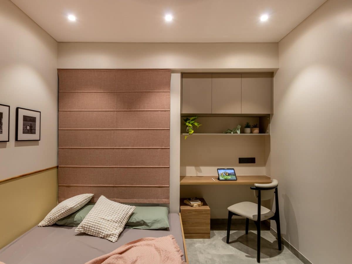 Enter this Pune 2BHK where subtle modernity finds a serene home ...