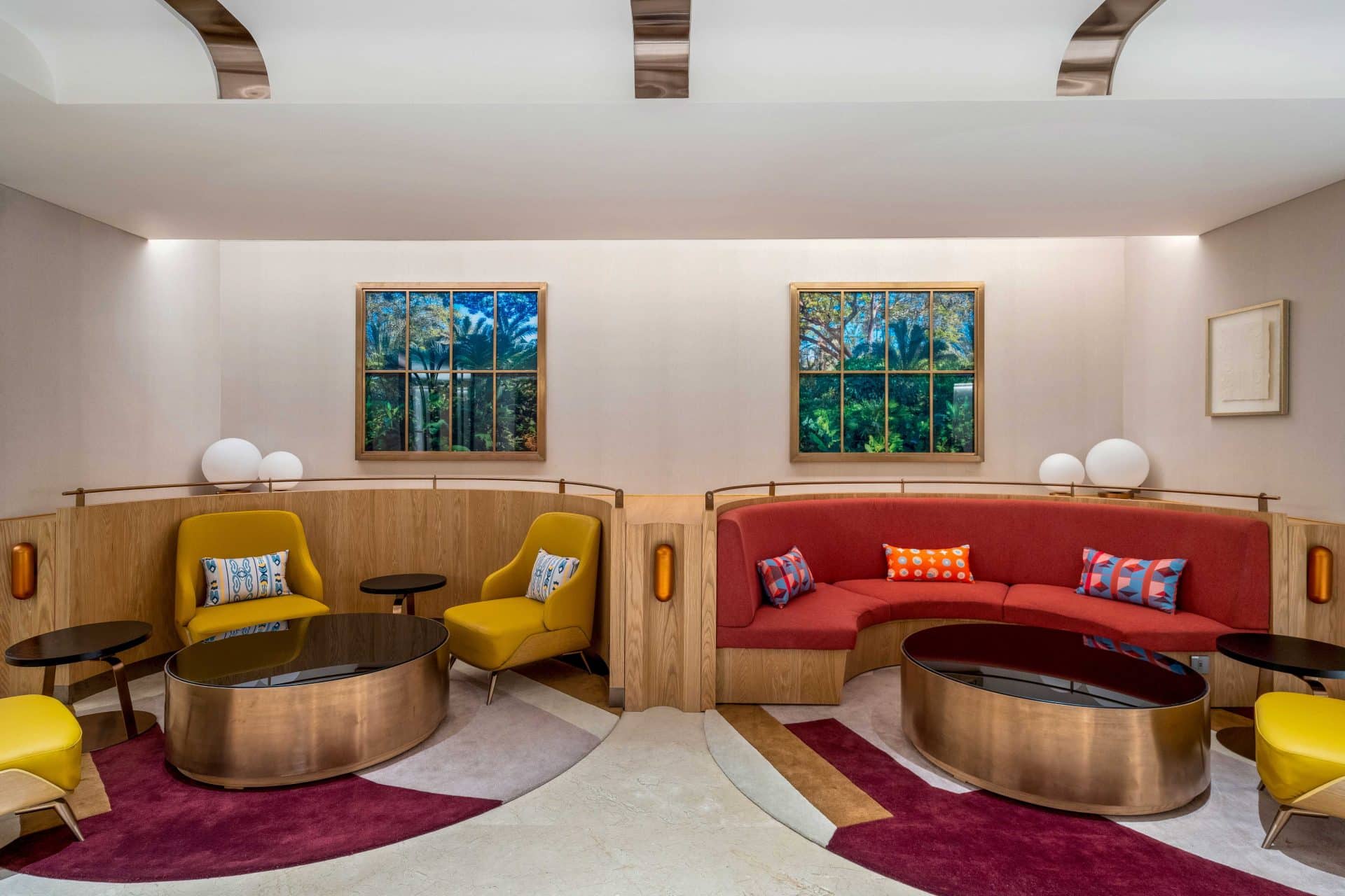 Retreat into this tranquil reserved lounge at BIAL designed by ABM ...