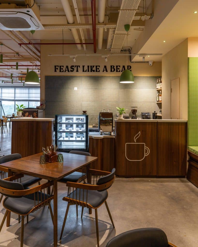 Wander through 9 distinct design experiences inside this cafe in ...