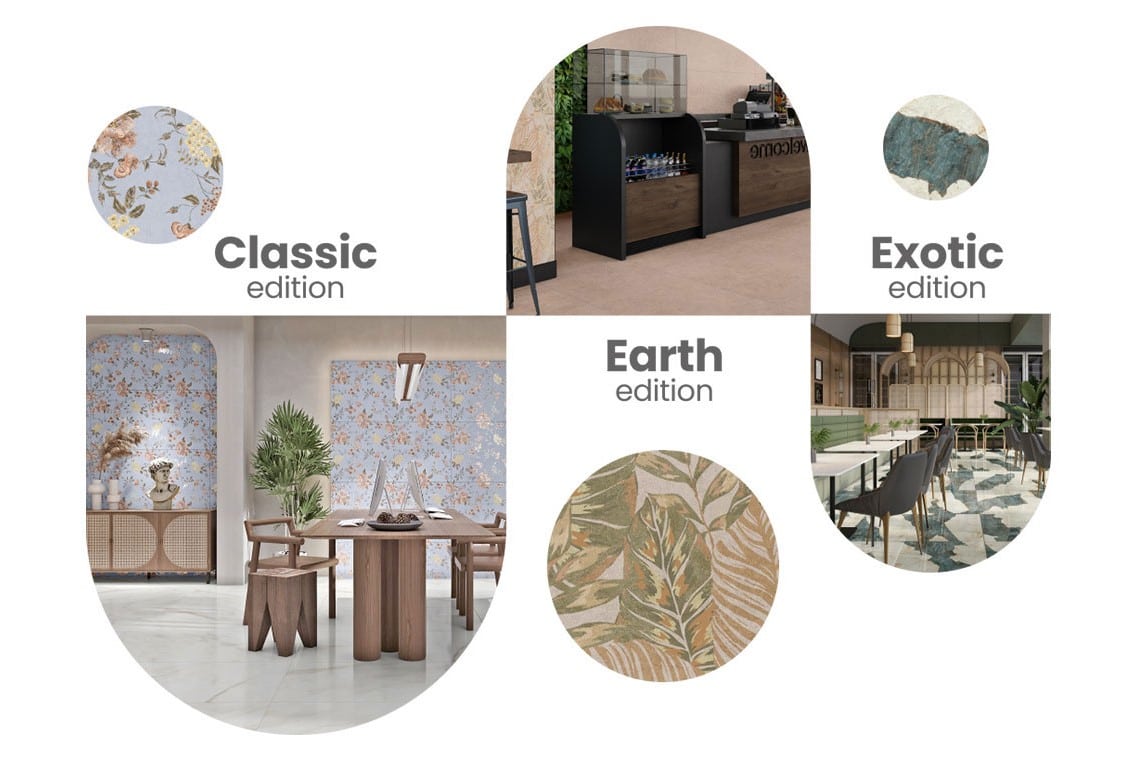 Explore this landmark tile collection inspired by nature and styled for ...