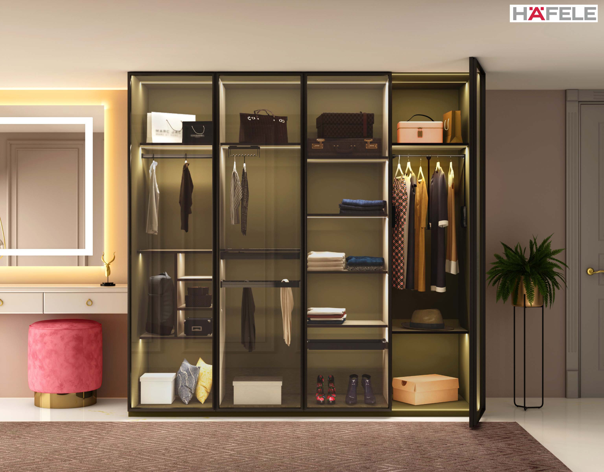 Klar Door Profiles that fit into every home. - ArchitectandinteriorsIndia