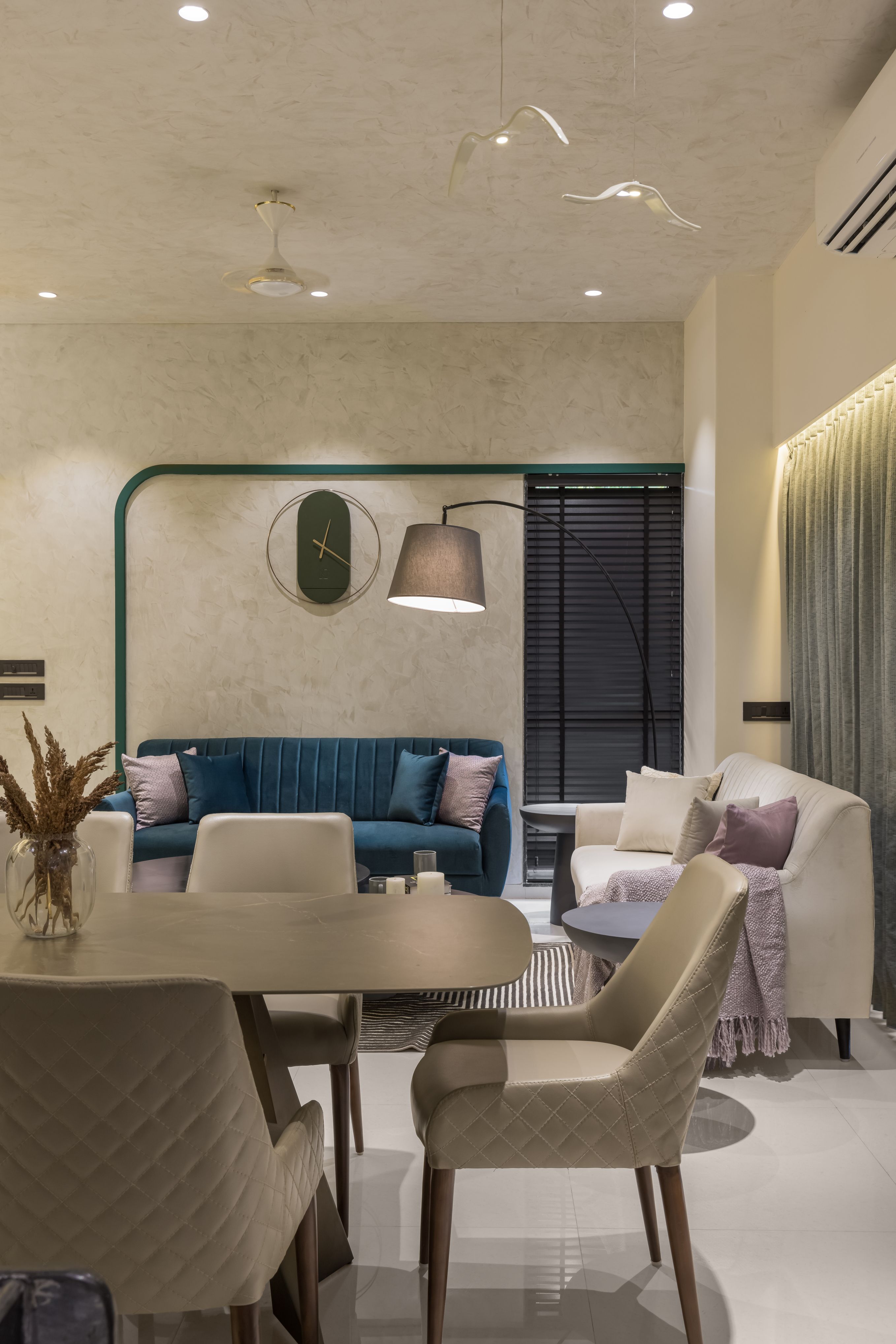 #AIExclusive: Dip into dreamy curves and colours in this Vapi home - Architect and Interiors India