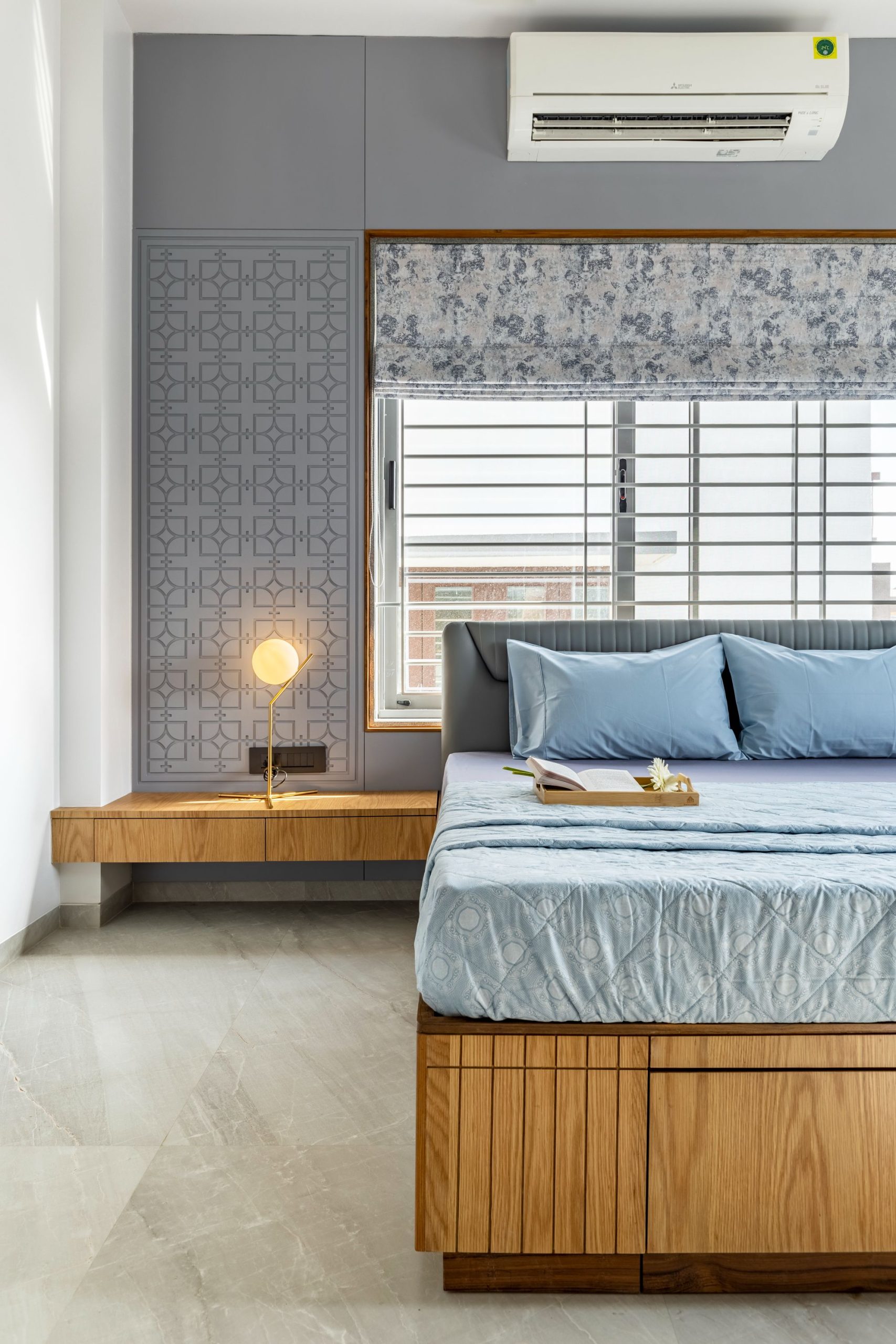 Find modern India veiled in the walls of this Ankleshwar home ...