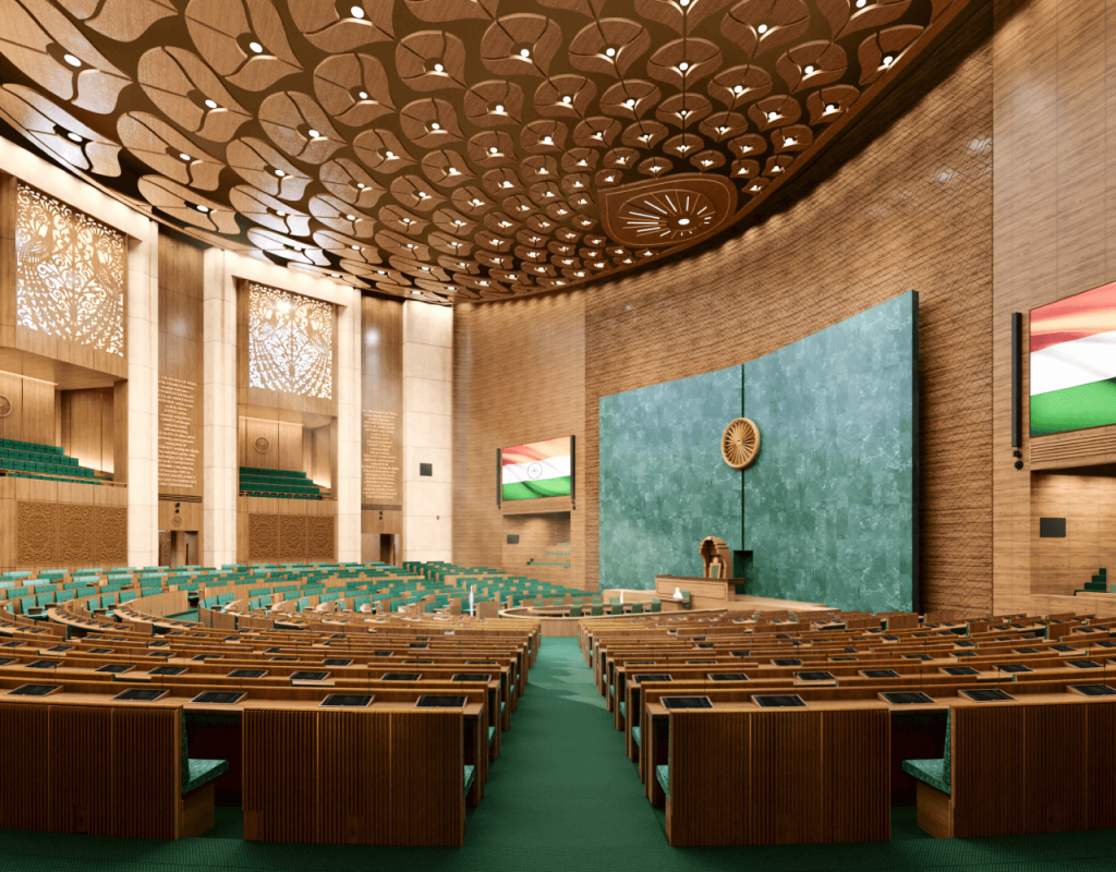 Inside Bimal Patel-Designed Parliament Building - Architect and ...