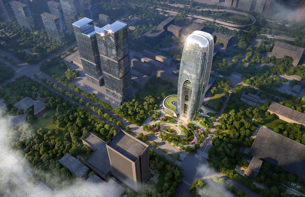 Welcome the future of commerce with Zaha Hadid at China's new Silk Road ...