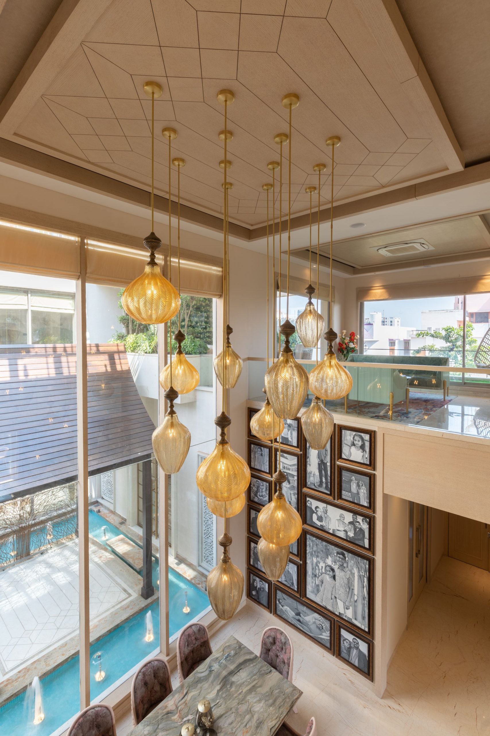 Fortify familial values within the entwining design of this twin house ...