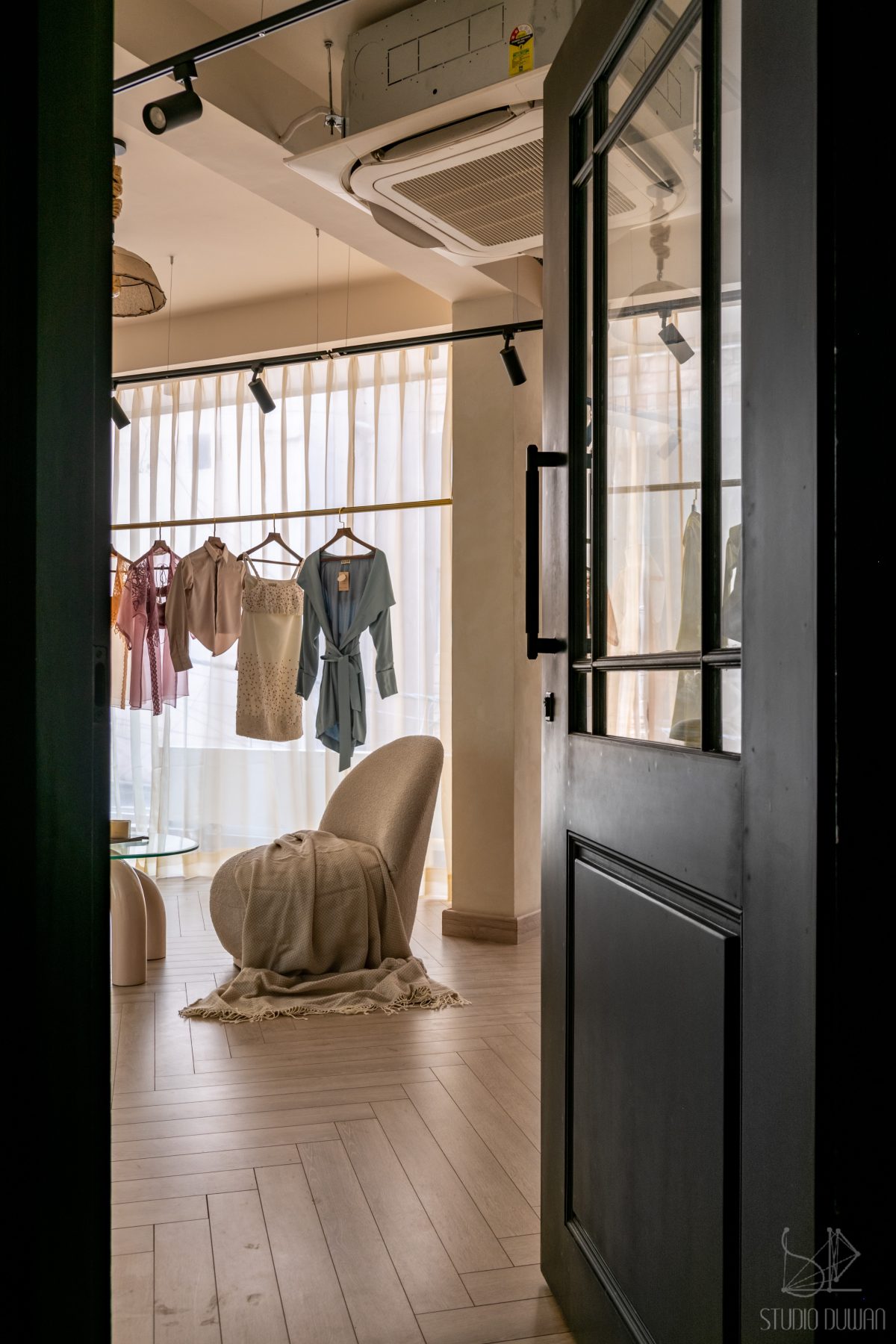 Celebrate organic beauty in this soft and sophisticated Delhi store ...