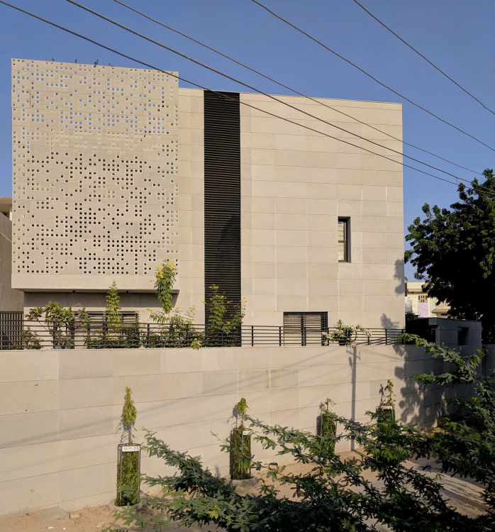 Closer look at the Jaali House by the Best National Young Designer of ...